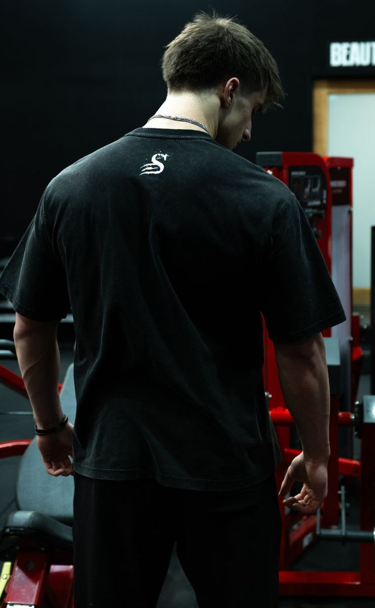 Wolves Oversized Gym T-Shirt | Men's workout Training Bodybuilding ...